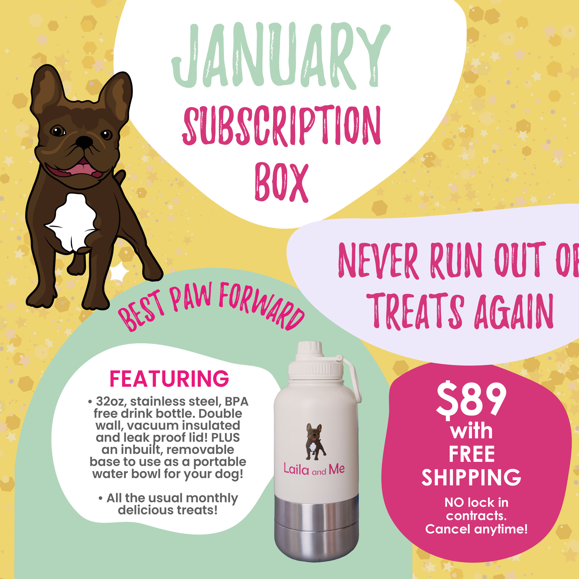 Pet subscription box australia store